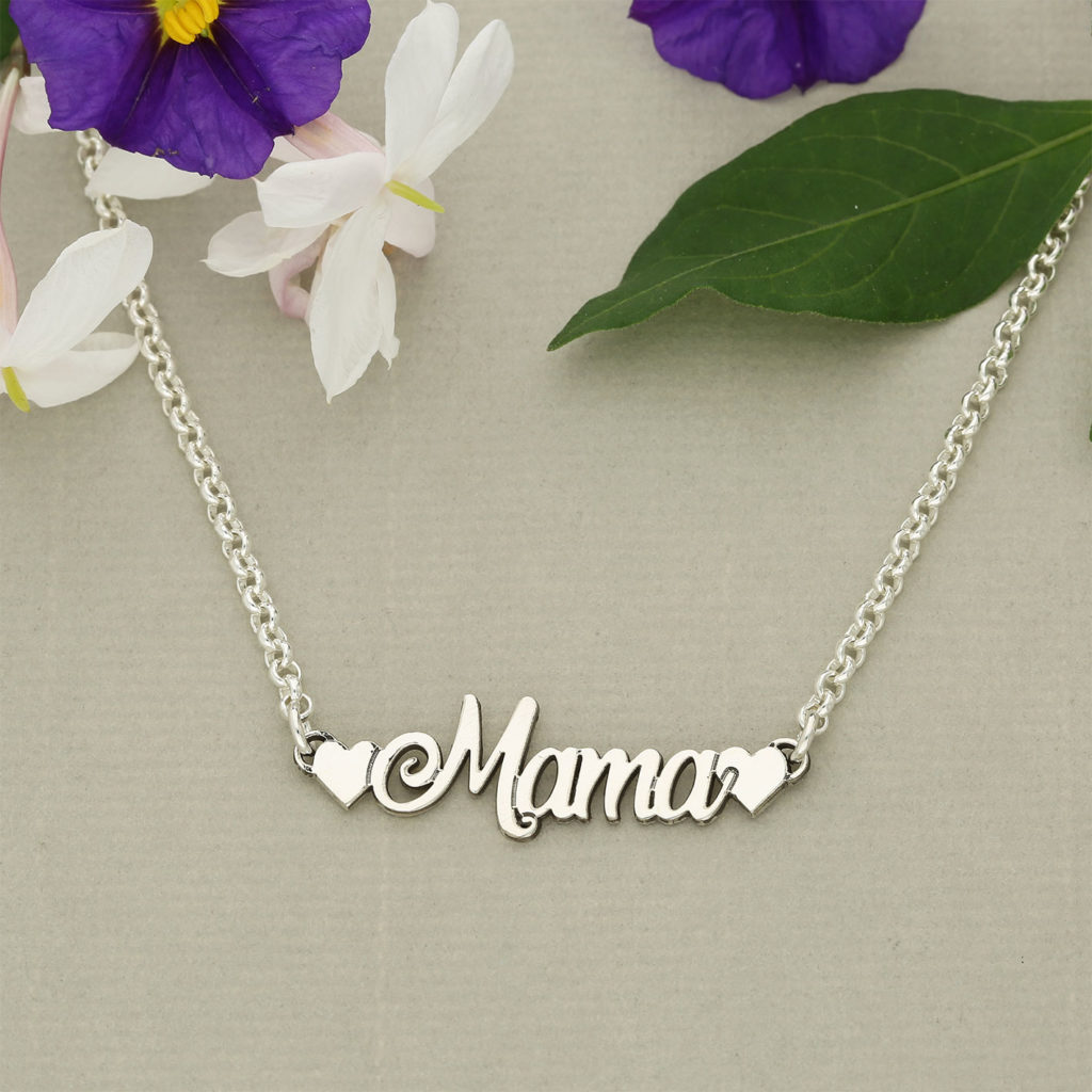A Silver Mama Charm Necklace – Beautiful Moments Jewellery