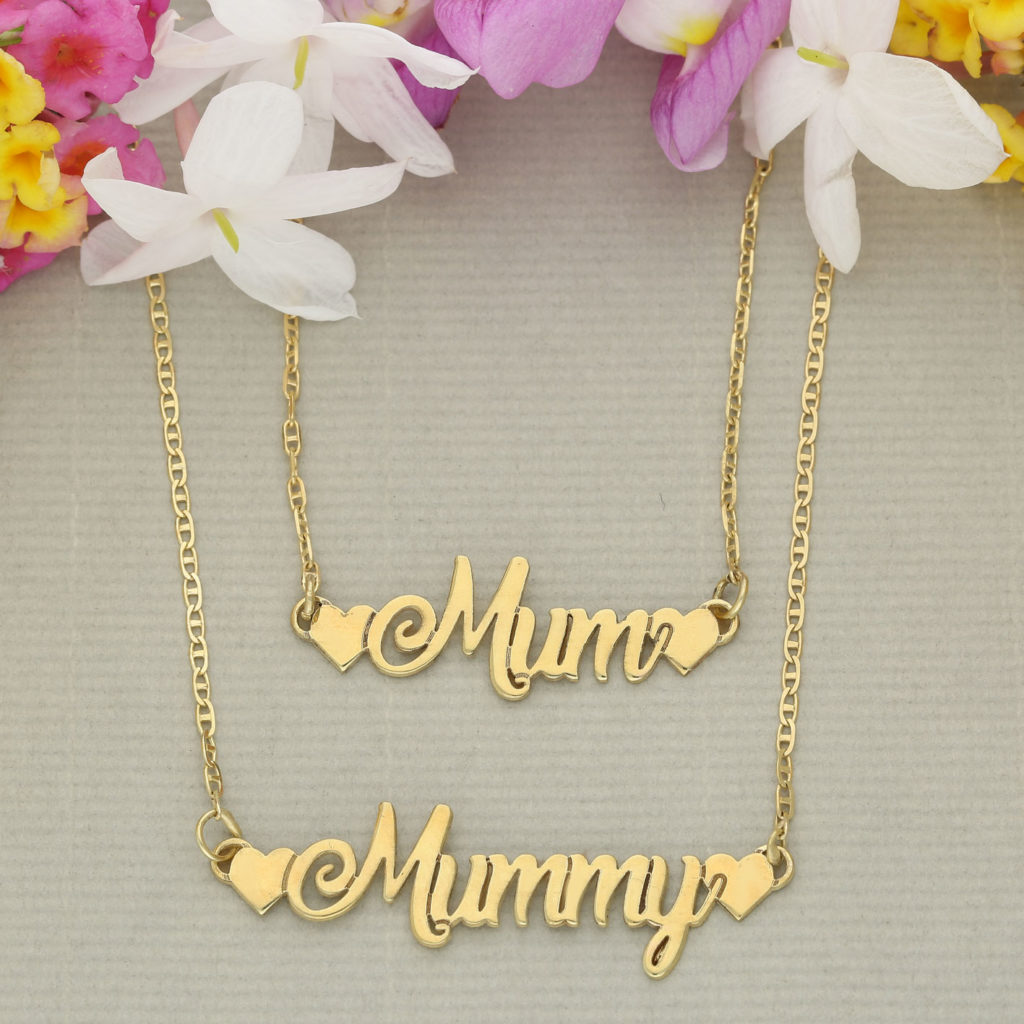 A Mummy Charm Necklace Gold – Beautiful Moments Jewellery
